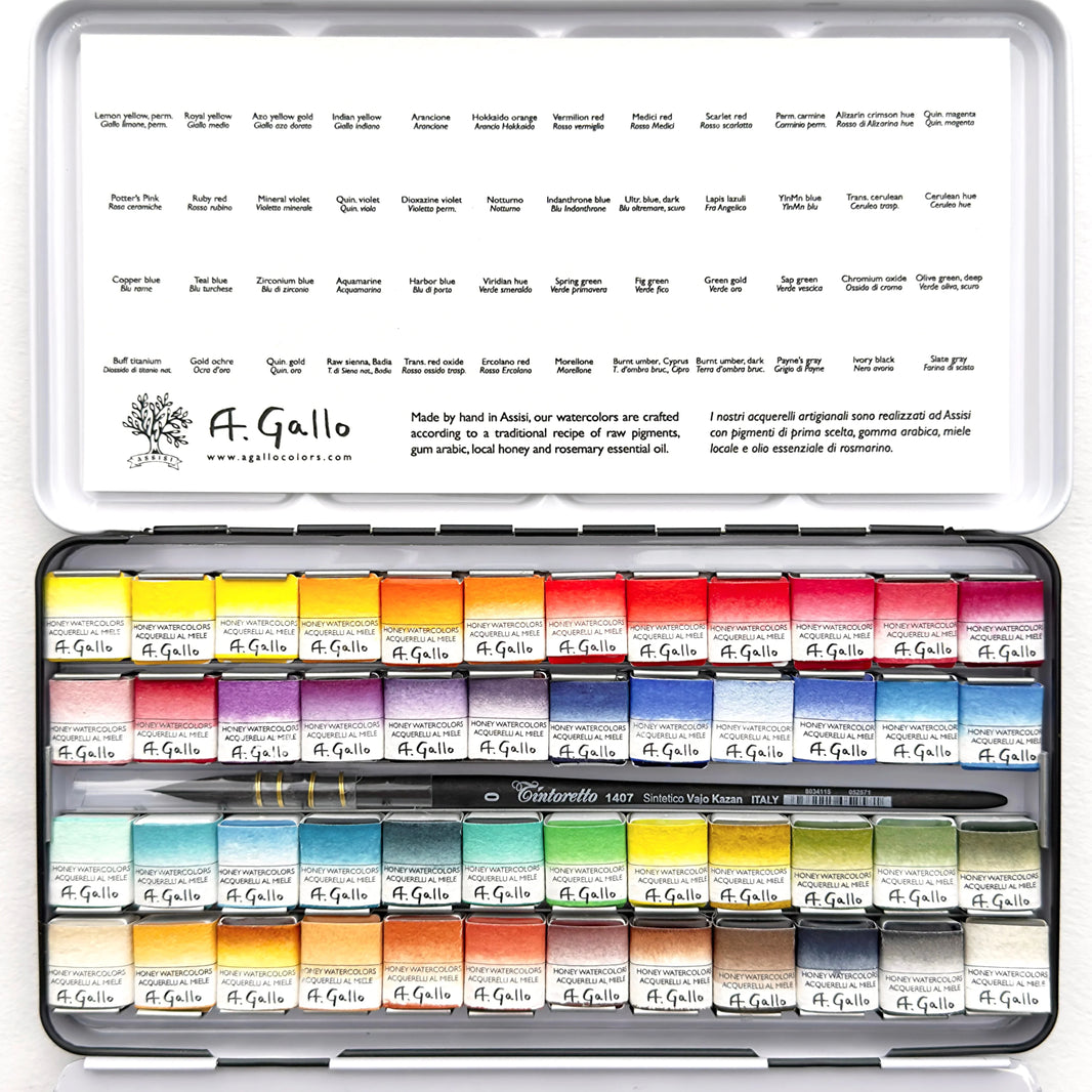 Handmade Watercolors from Italy | A. Gallo Colors