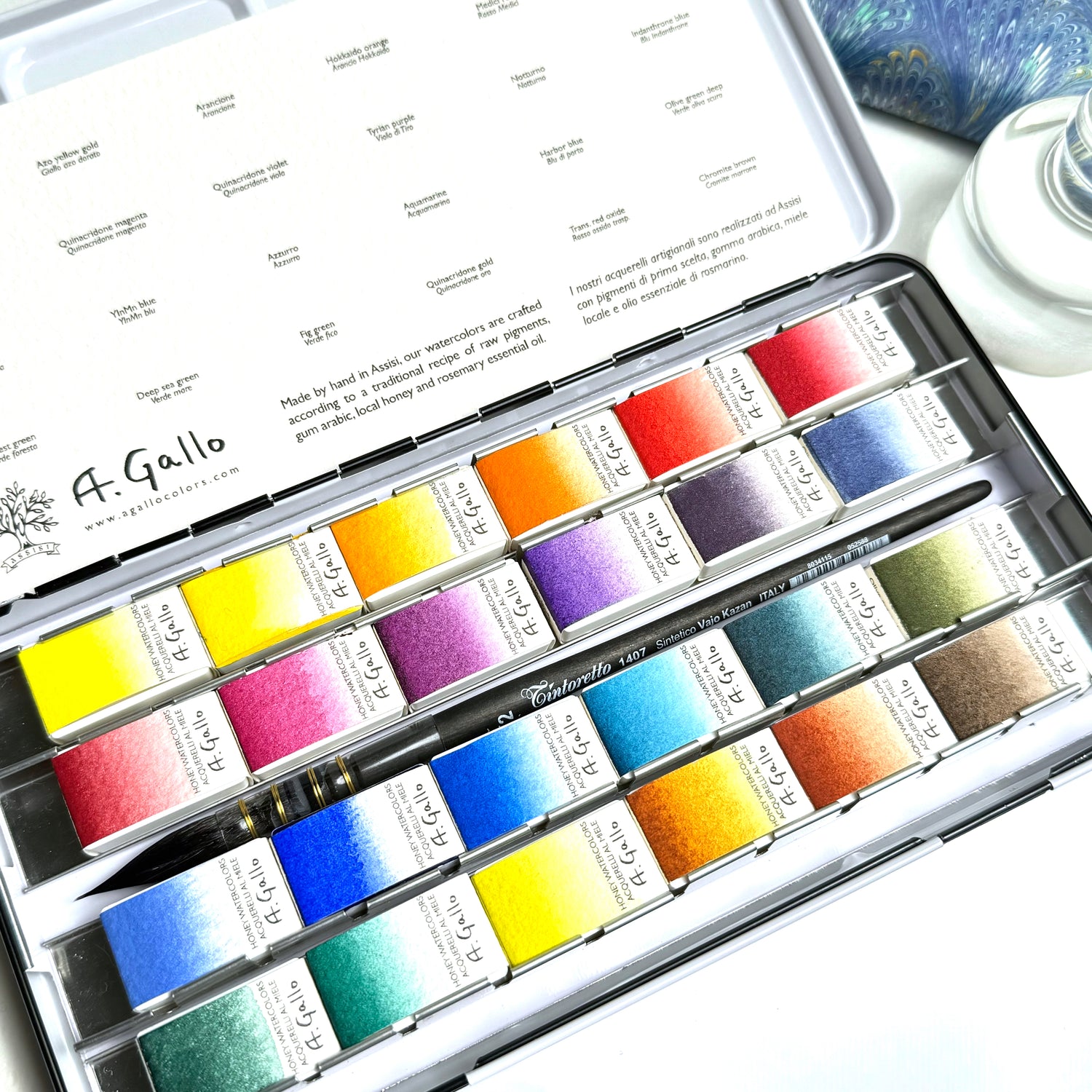 Handmade Watercolors from Italy | A. Gallo Colors