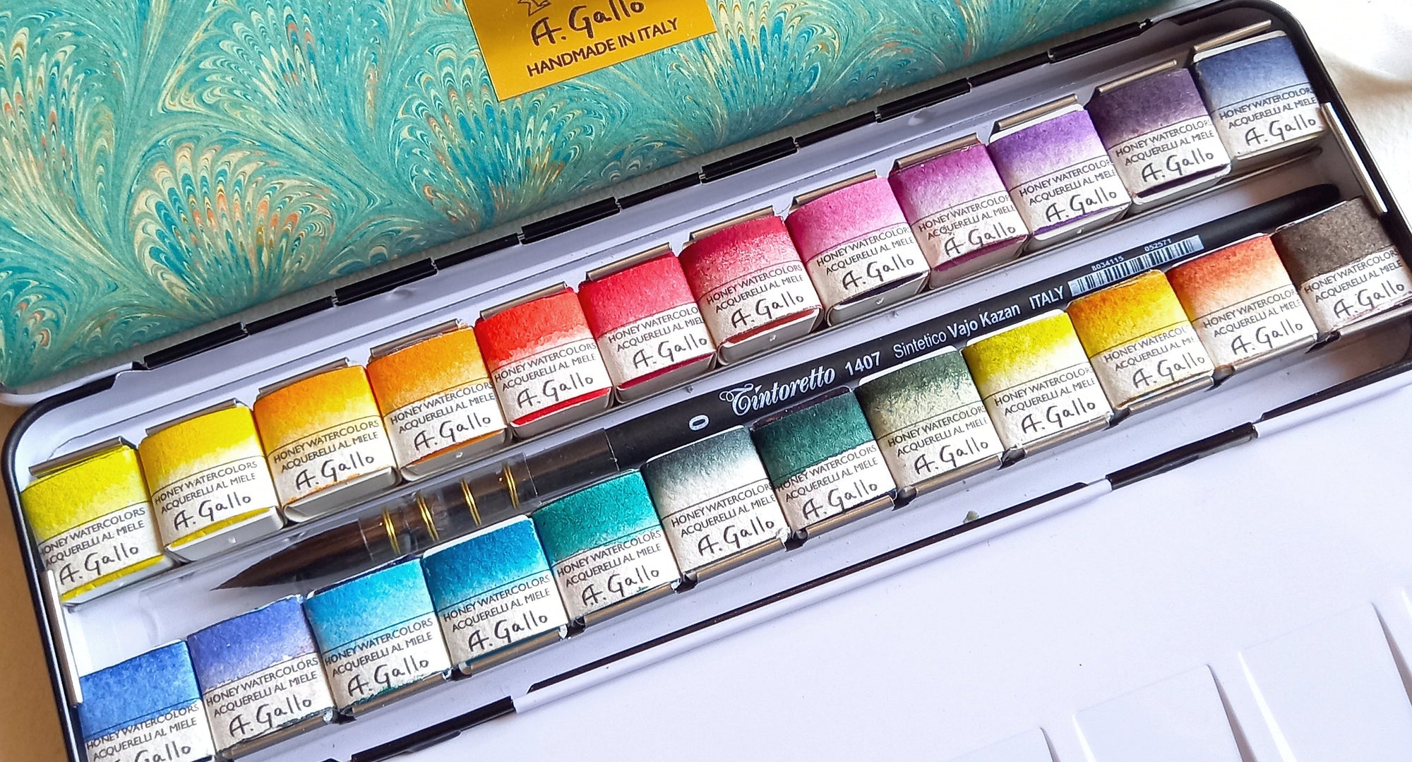 Exquisite Handmade Watercolors from Italy – A. Gallo Colors