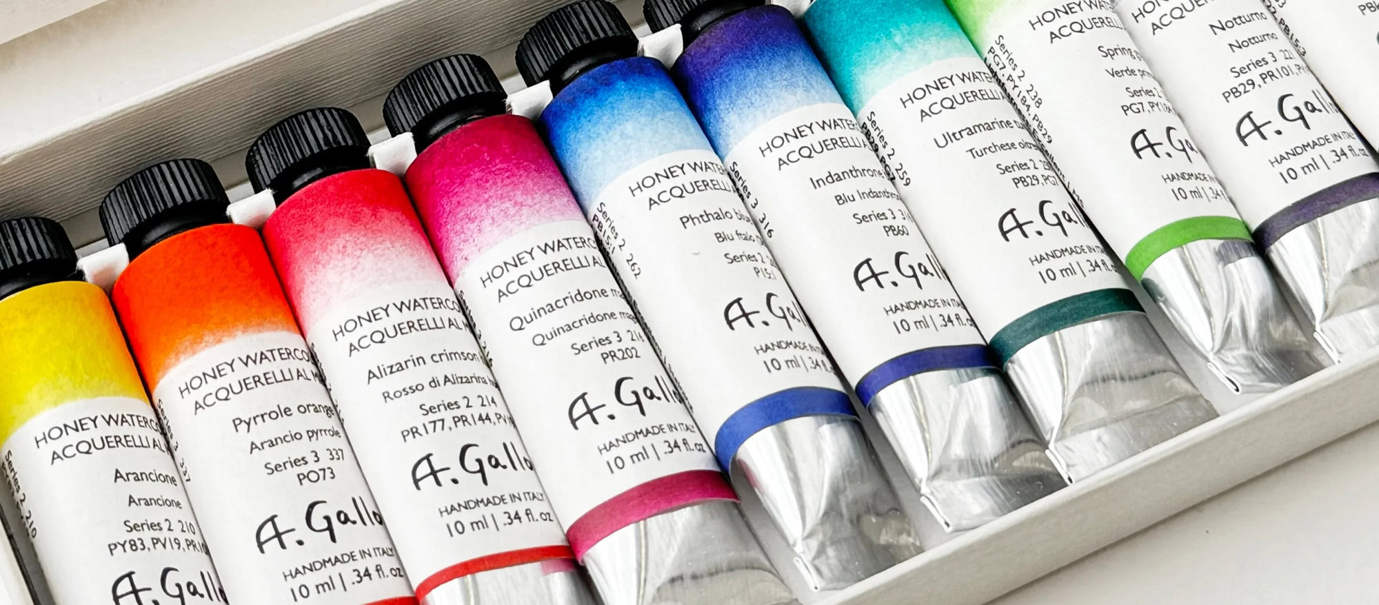 Handmade Watercolors from Italy | A. Gallo Colors