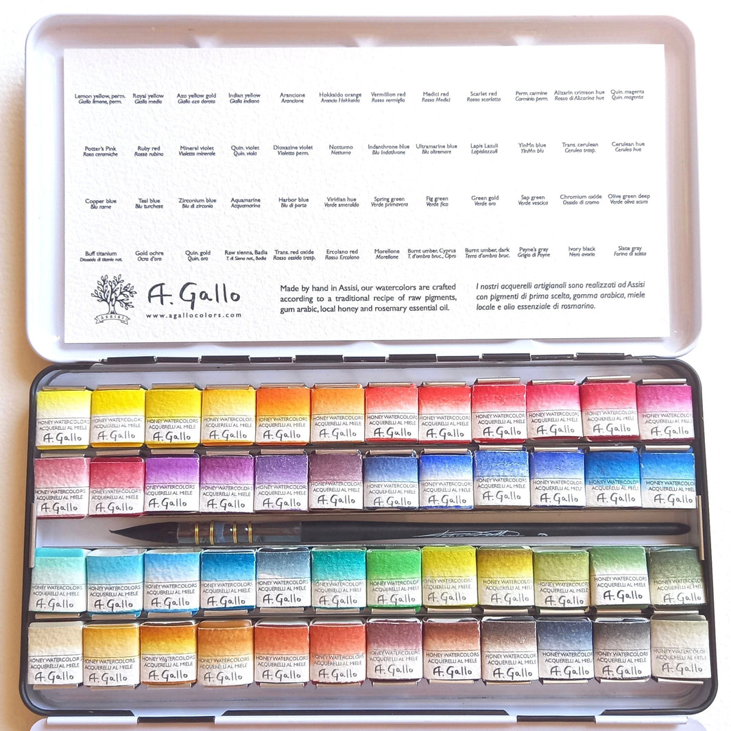 Shop Handmade Italian Watercolors - A. Gallo Colors